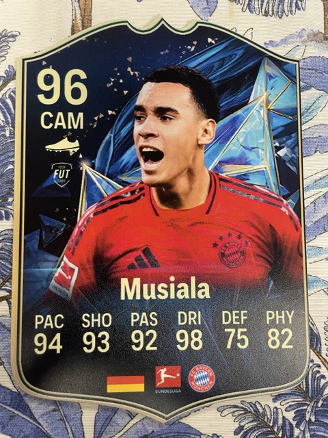 JAMAL MUSIALA BAYERN Munich Germany FIFA FUT Card Size A5 £19.99 ...