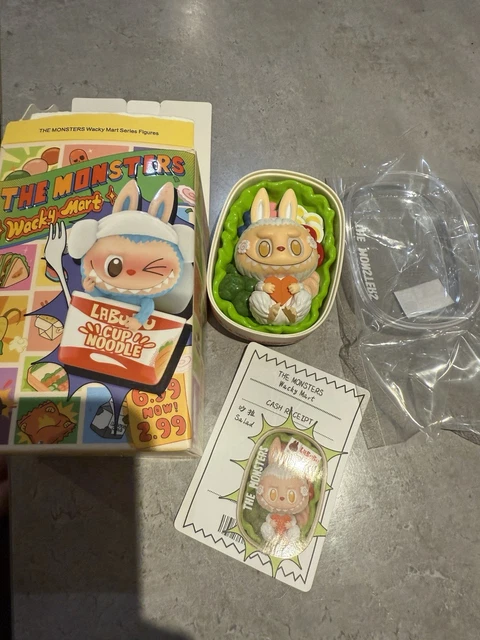 THE MONSTERS WACKY Mart Milk Carton Labubu Collectible Figure £19.34 ...