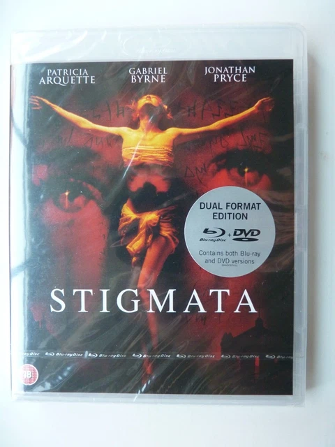STIGMATA (BLU-RAY + DVD, 2016) Patricia Arquette, Gabriel Byrne, New ...