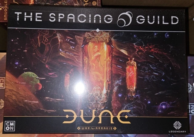DUNE WAR FOR Arrakis The Spacing Guild Expansion Sealed In Hand CMON ...