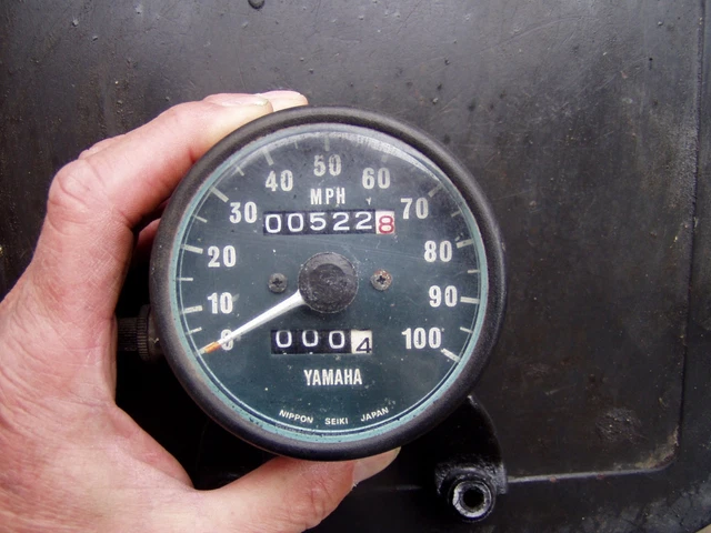 YAMAHA IT175, IT250, IT400- Speedometer/Odometer- 1977,78,79- OEM - Low ...