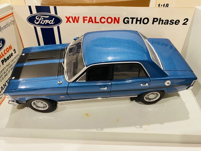 BIANTE 1:18 FORD XW Falcon GTHO Phase 2 -- Starlight Blue -- *READ ...