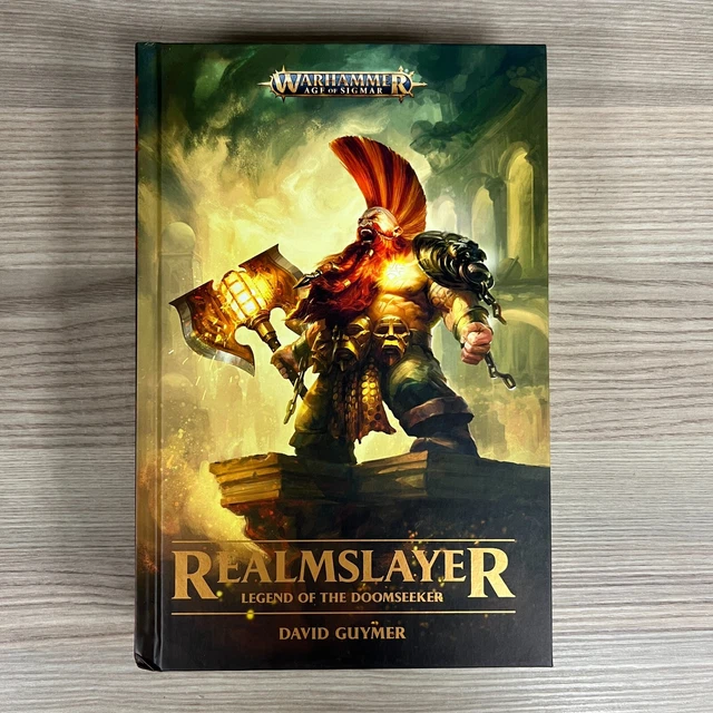 REALMSLAYER LEGEND OF Doomseeker Relié Roman Warhammer Âge De Sigmar ...