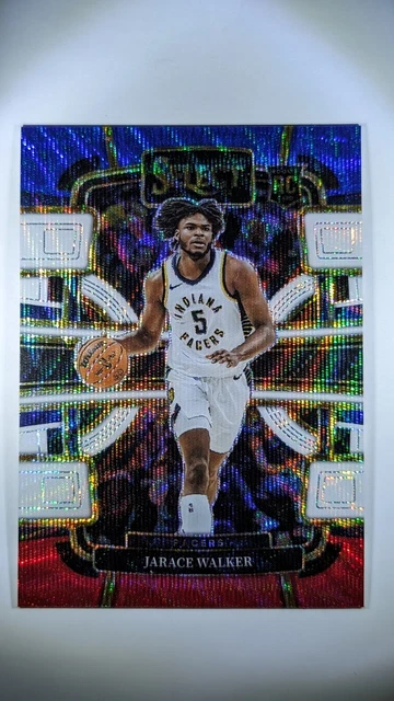 JARACE WALKER 2023-24 Select Basketball Concours Rouge Blanc Bleu RC ...