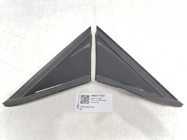 CITROEN C3 AIRCROSS Wing Upper Triangle Trim Panel Pair Mk1 2017 - 2022 ...