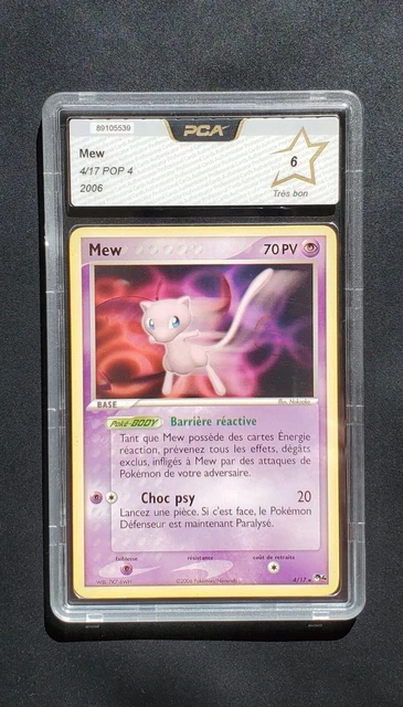 CARTE POKÉMON MEW 4/17 Pop 4 - FR - PCA 6 EUR 269,90 - PicClick FR