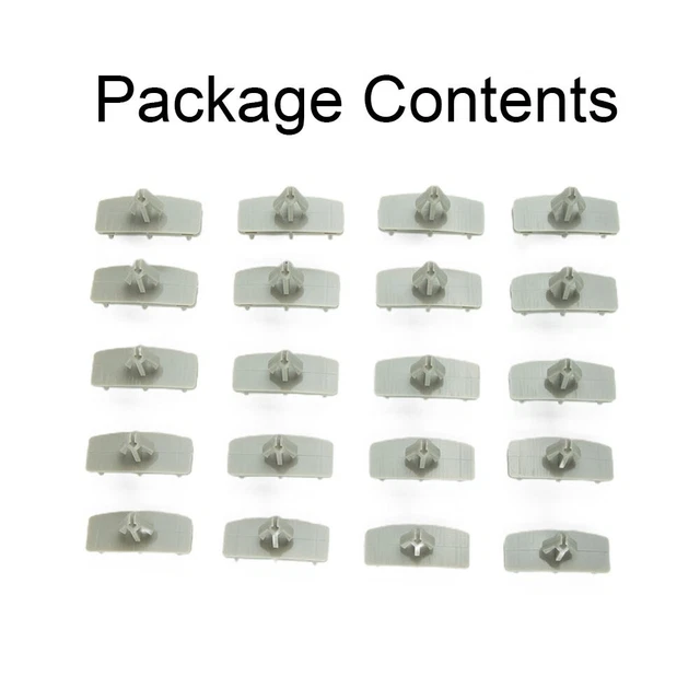 20X FENDER FLARE Arrow Head Moulding Clips Retainer For Jeep ...