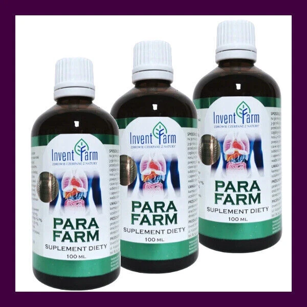 PARA FARM 30/60ML Parasites, Fungi, Cleansing, Intestine, Immune System ...