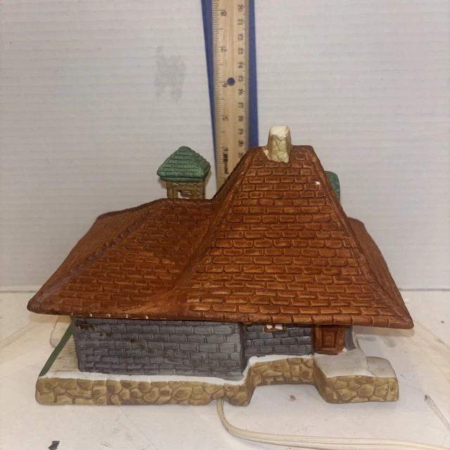 MERVYN'S? CHRISTMAS VILLAGE Square OAK RIDGE STATION Lighted Train ...