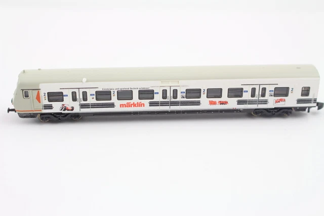 8779 S-BAHN CONTROL Car 2.Kl. from Set Märklin Mini Club Z Gauge Boxed ...