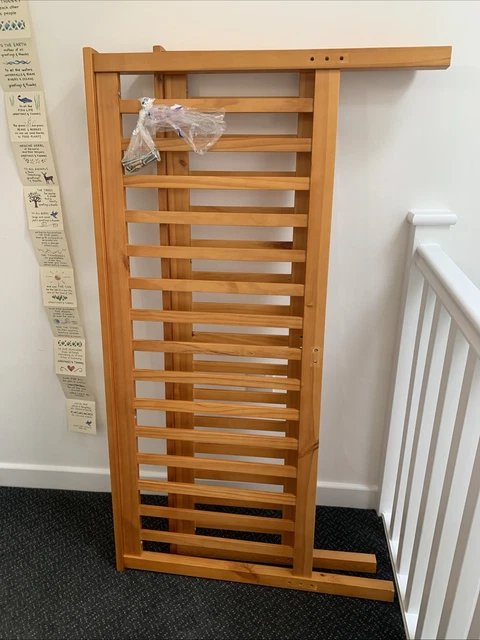 WOODEN DOUBLE BED Frame £31.90 - PicClick UK