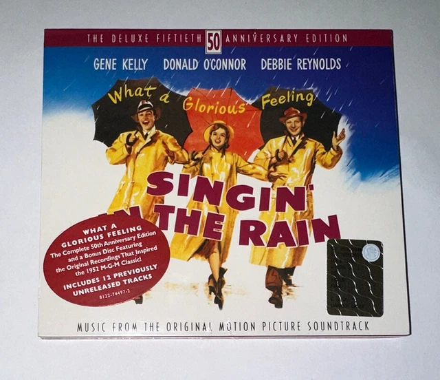 SINGIN' IN THE Rain Rare Double Cd Ost Deluxe 50 Anniversary Edition ...