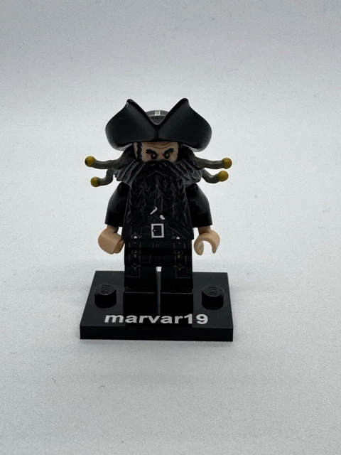 LEGO PIRATES OF the Caribbean Blackbeard Minifigure from Set 4192 /4195 ...