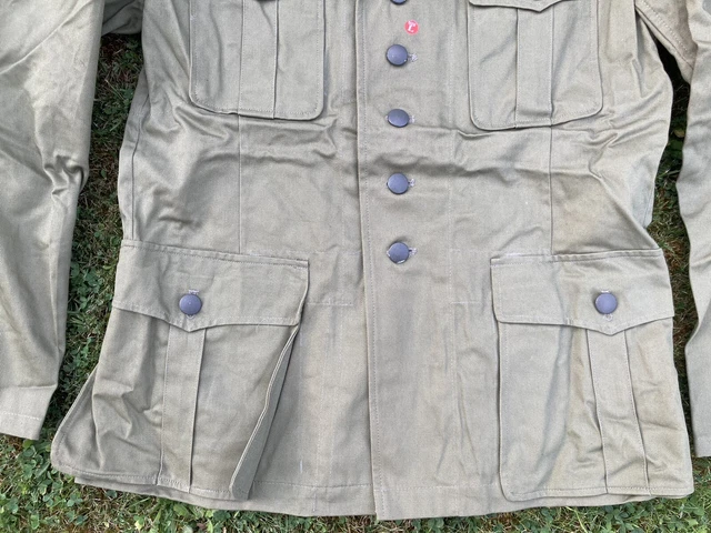 WW2 GERMAN ARMY DAK Tropical Afrika Korps M40 Jacket X Large 44 ...