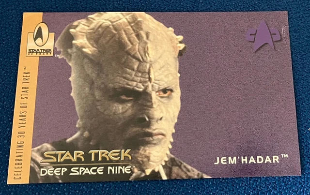 STAR TREK DEEP space nine Jem'Hadar trading card $1.91 - PicClick AU