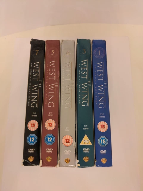WEST WING BOX Set- Seasons 1,3,5,6 & 7 £2.38 - PicClick UK