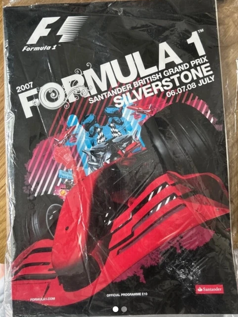SILVERSTONE COLLECTORS FORMULA 1 British Grand Prix Official Programme ...