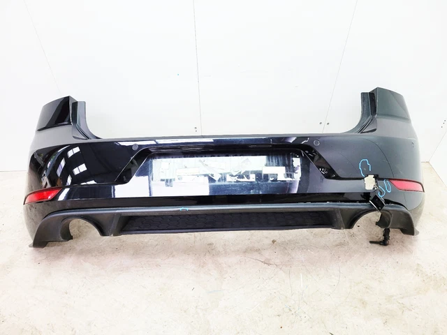 VOLKSWAGEN GOLF MK7.5 5G Complete Rear Bumper With Pdc Parking Sensors ...