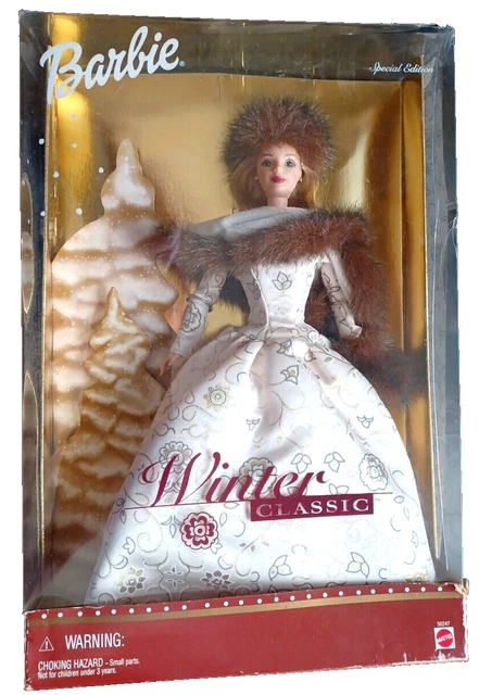 VINTAGE WINTER CLASSIC Barbie Doll Special Edition 2001 Mattel NRFB $11 ...