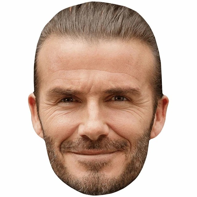 DAVID BECKHAM (SMILE) Masques de celebrites EUR 9,05 - PicClick FR