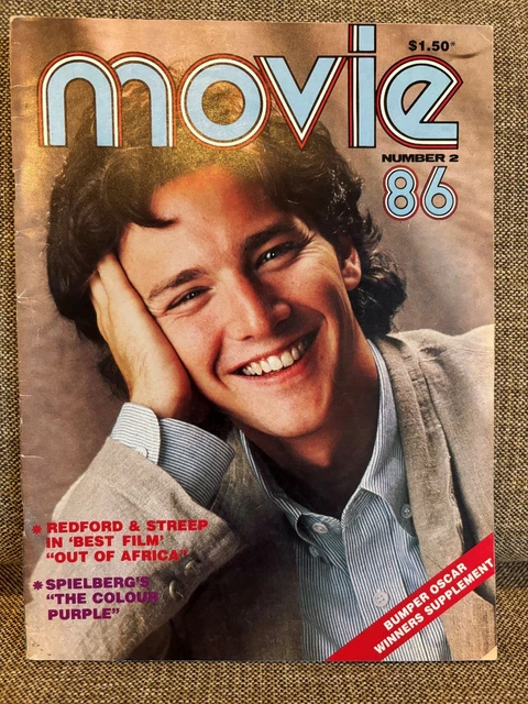MOVIE MAGAZINE 1986 Issue 2 STEPHEN KING Oscar nominees poster $19.00 ...
