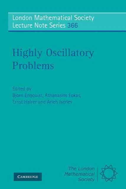 LIVRE DE POCHE Highly Oscillatory Problems par Bjorn Engquist (anglais ...