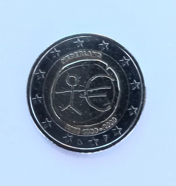 MONETA 2 EURO omino stilizzato Nederland EMU 1999-2009 EUR 250,00 ...