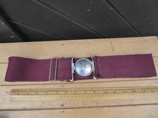 VINTAGE PARACHUTE REGIMENT Stable Belt . British Army Stable Belt ...
