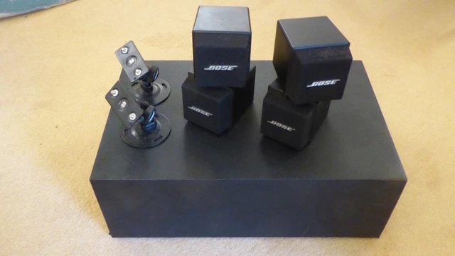BOSE ACOUSTIMASS AM-5 Speaker System Cubes & Subwoofer £89.12 - PicClick UK