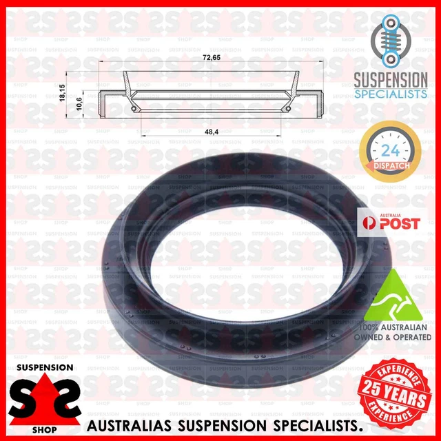 SHAFT SEAL, DRIVE Shaft Suit NISSAN Navara 2.4 4WD PICK UP (D22) $30.56 - PicClick AU