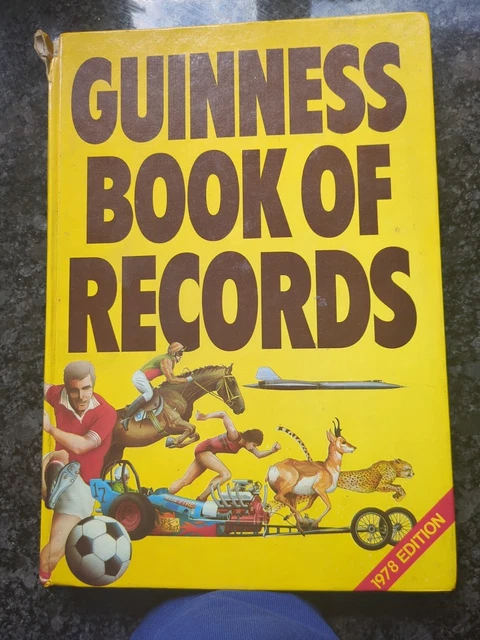 GUINNESS BOOK OF Records 1978 Edition £1.13 - PicClick UK