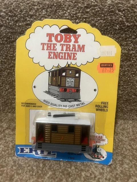 ERTL TOBY THE Tram Engine Diecast (Thomas The Tank Engine) New On Card ...