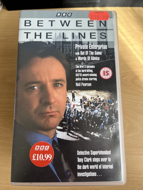 4X BETWEEN THE Lines VHS Complete series 1 Episodes 1 to 13 £10.00 - PicClick UK
