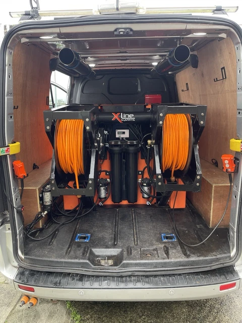 WINDOW CLEANING VAN c/w 750Ltr Auto Flush System, 2 X Electric Reels ...