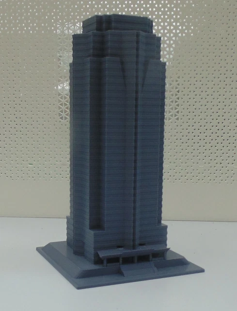 DIE HARD NAKATOMI Plaza 3D Printed Display Model 9" (225mm) Tall £31.88 ...