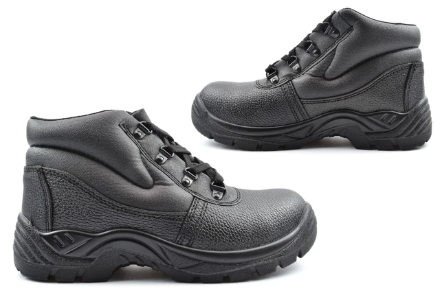 MENS SAFETY BOOTS Womens Safety Shoes Ladies Safety Shoes Ankle High ...