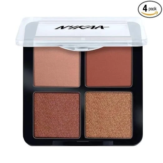 NYKAA COSMETICS EYES On Me! Palette di ombretti 4 in 1 Quad ...
