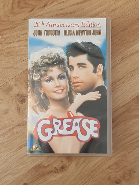 GREASE 20TH ANNIVERSARY Edition Small Box VHS Tape 1998 £1.50 - PicClick UK