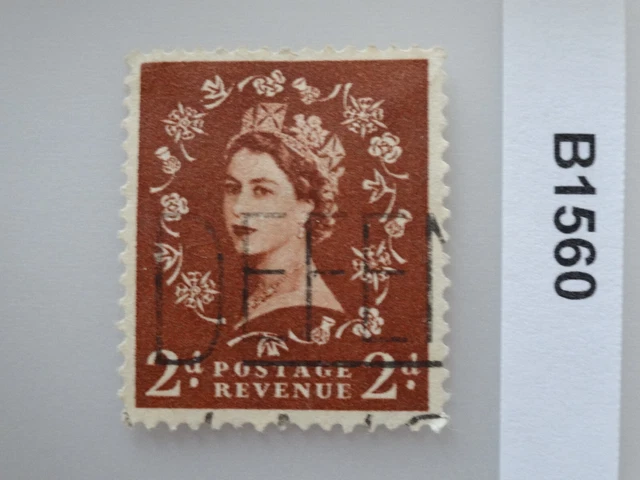 UNITED KINGDOM UK Great Britain Queen Elizabeth II 2d Revenue Postage ...