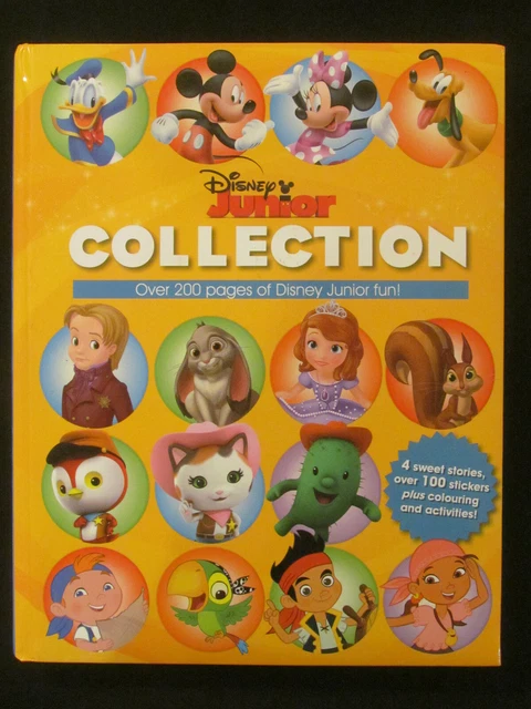 DISNEY JUNIOR COLLECTION - Stories, Stickers & Activities Hc Exc 2015 £ ...