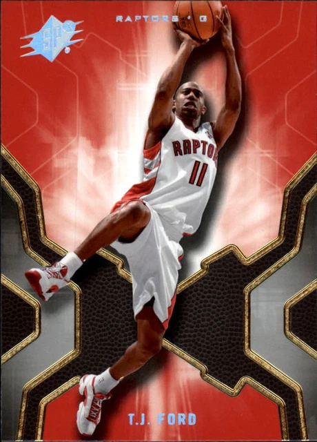 2007-08 SPX TORONTO Raptors Basketball Card #8 T.J. Ford EUR 1,86 ...
