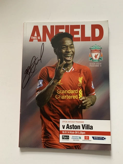 THIS IS ANFIELD Signed Steven Gerrard Liverpool Match Programme £49.99 ...