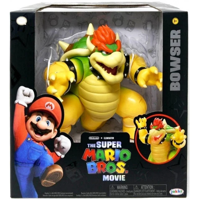 SUPER MARIO BROS Movie “Fire Breathing” Bowser Figure (18cm) EUR 40,63 ...