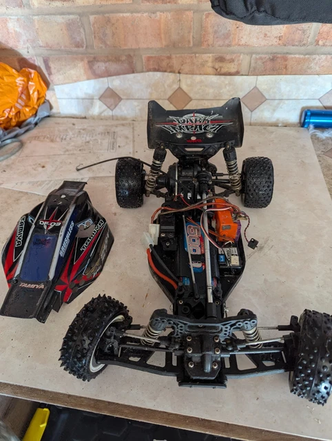 TAMIYA DARK IMPACT RCl Car *selling as Spares / repair - see ...