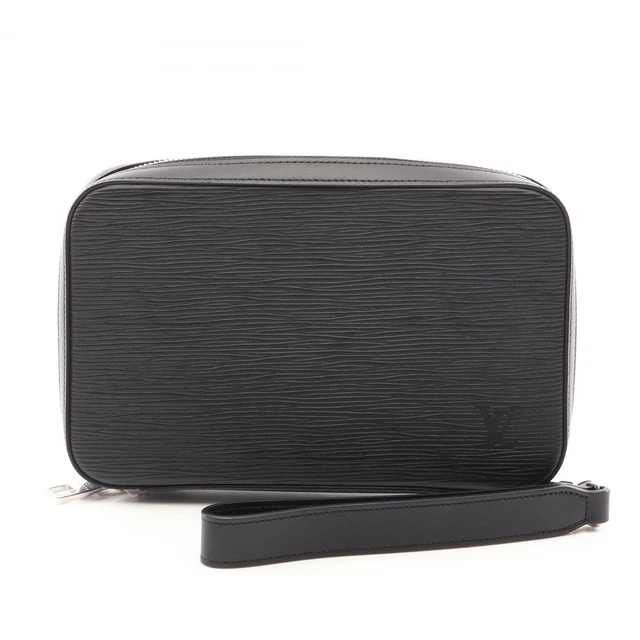 LOUIS VUITTON DANDY Wallet Around borsa lunga M64000 Epi Noir usato da ...