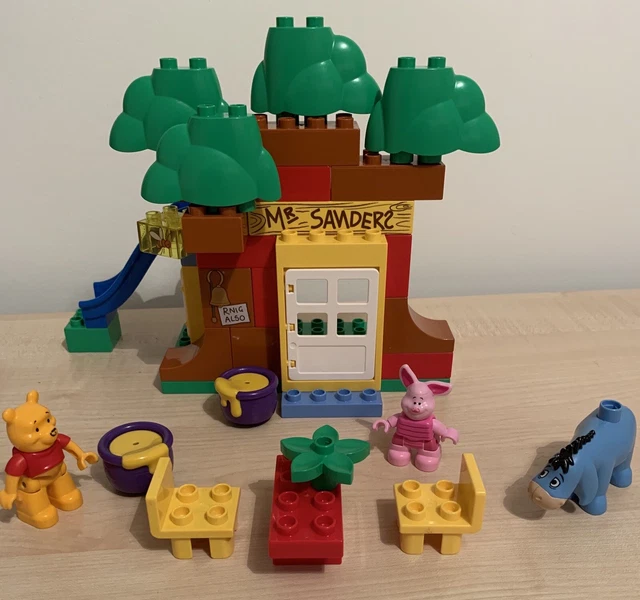 LEGO DUPLO DISNEY Winnie The Pooh’s House Rare Set 5947 - Pooh, Eeyore ...