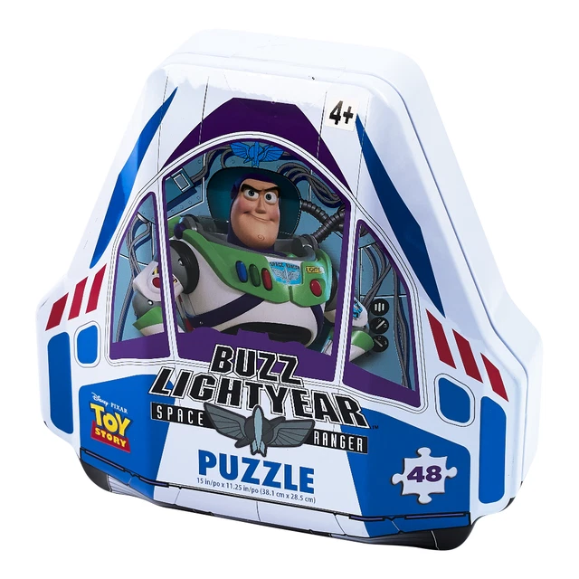 DISNEY PIXAR TOY Story Buzz Lightyear Space Ranger 48PC Mystery Jigsaw ...