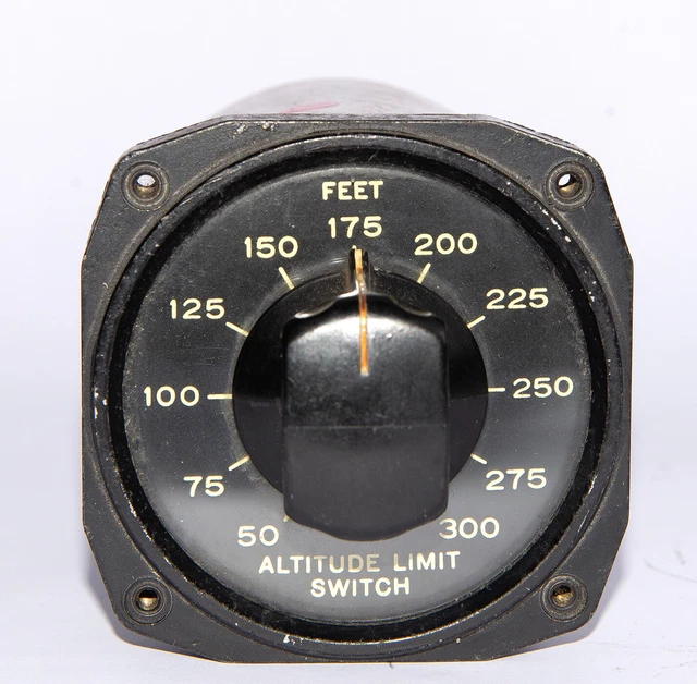 ALTITUDE LIMIT SWITCH SA-1A/ARN-1 110FB/386 Height Setter RAF Vintage ...