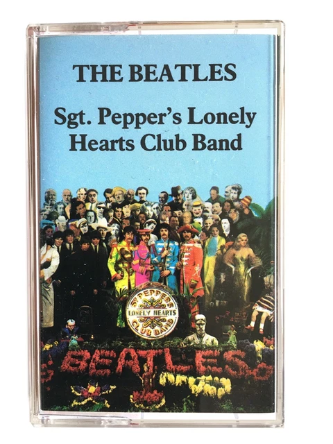 THE BEATLES - Sgt. Pepper's Lonely Hearts Club Band - Cassette Tape ...