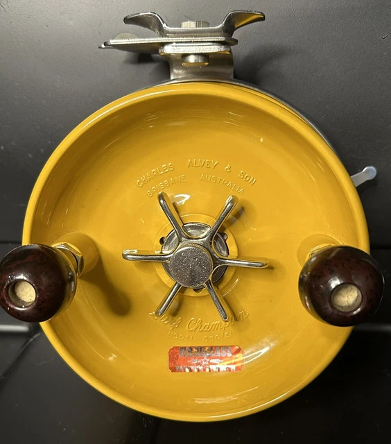 RARE VINTAGE ALVEY 650 E5 (E1 1969) Rockhopper Star Drag Fishing Reel ...
